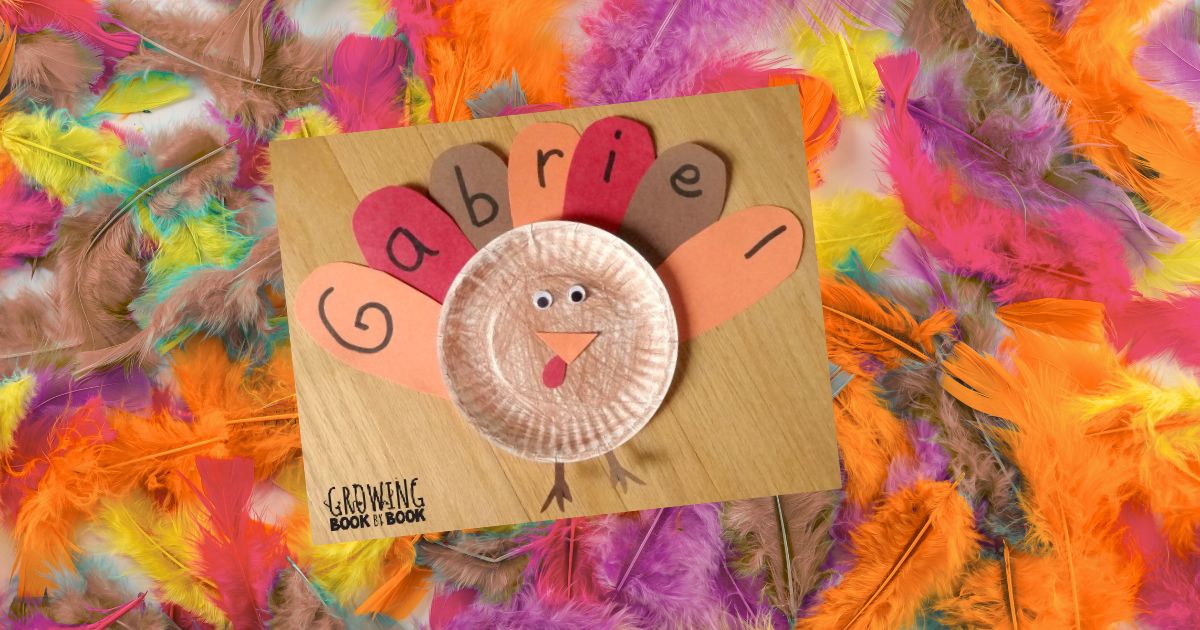 Name Activities: Feather Letter Turkey