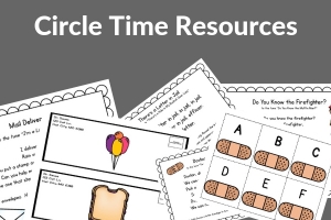 Community Helpers Preschool Unit (Literacy Rich)