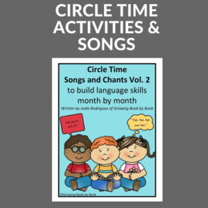 Summer Preschool Song and Activity for Circle Time