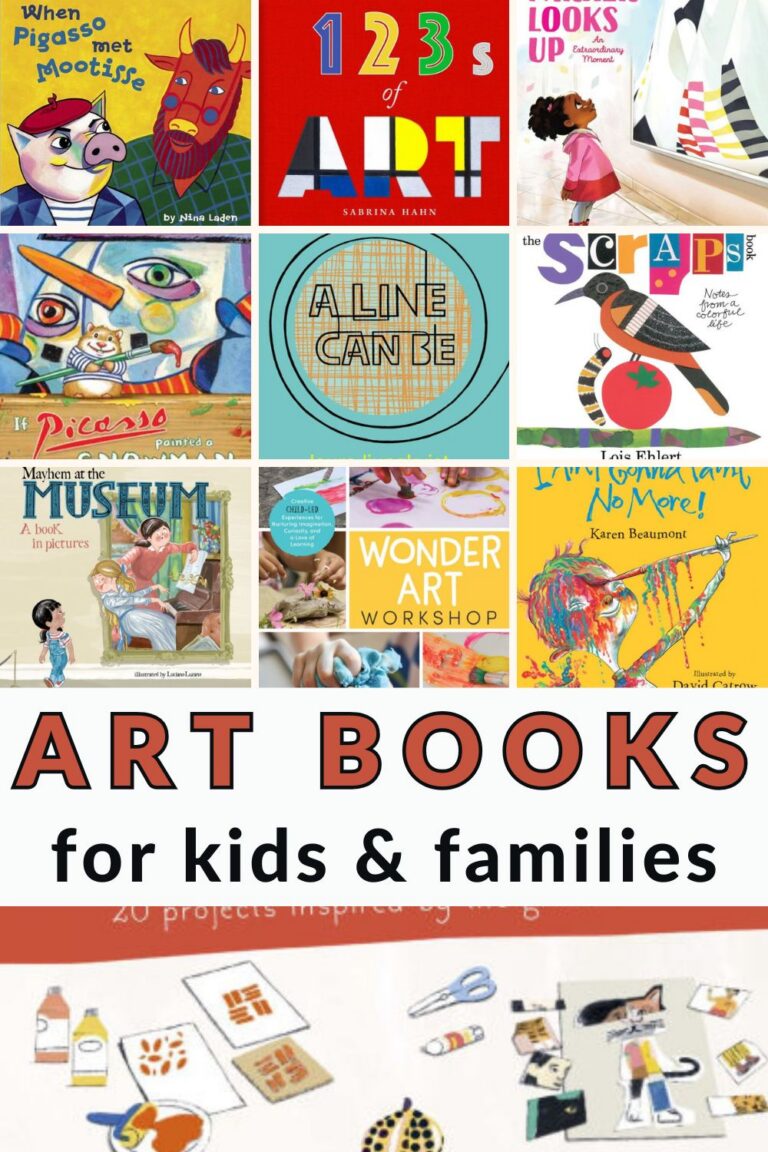 GIANT List of Children's Art Books